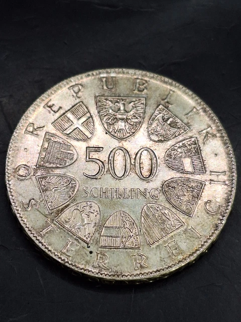 ÖSTERREICH 500 SCHILLING 825 Jahre Mariazell Silbermünze EUR 69,00 - PicClick DE
