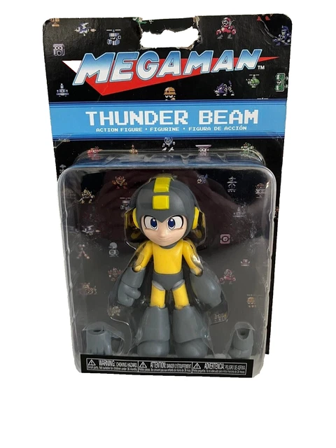 FIGURINE D'ACTION MEGA Man Thunder Beam toute neuve scellée en usine ...
