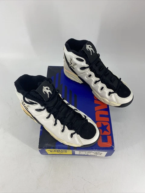 RARE VINTAGE MEN'S Converse Cons React Muscle Mid Basketball Shoe Size ...