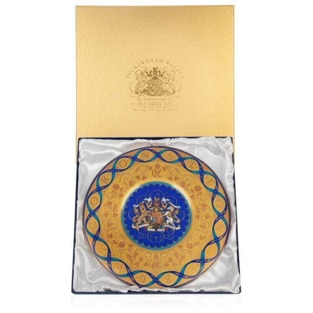 ROYAL COLLECTION TRUST King Charles III Plate Disc Coronation Limited ...