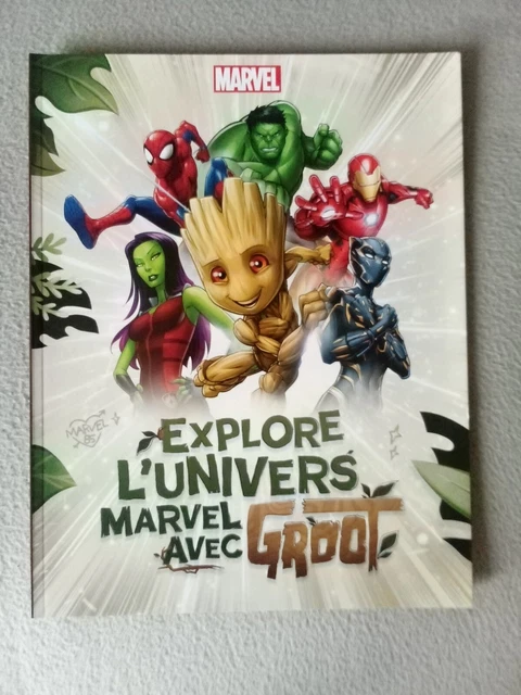 ALBUM MARVEL LECLERC 2024 " explore l'univers de Marvel avec GROOT ...