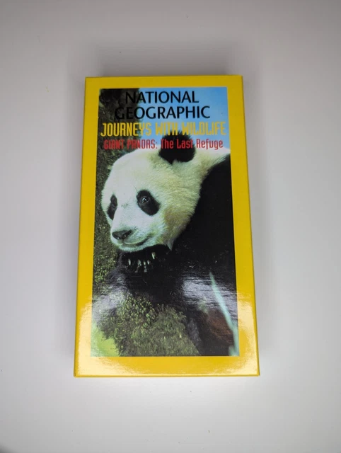NATIONAL GEOGRAPHIC'S - Giant Pandas VHS Nature Documentary £4.99 ...