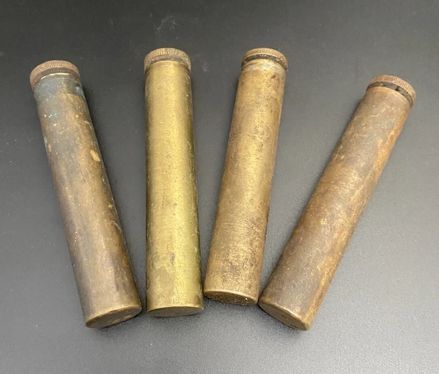 WORLD WAR 1 British Army Brass Oil Bottle By Efd X4 £39.99 - PicClick UK