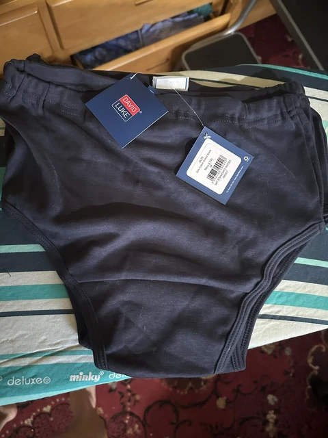 GENUINE SCHOOL KNICKERS Adult Size Navy Blue 34w £19.00 - PicClick UK