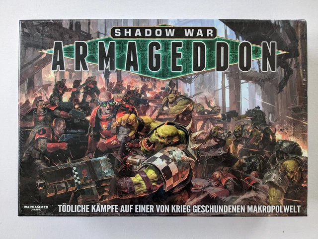 BOARD GAME WARHAMMER 40k Shadow War - Armageddon **NEW, Original ...