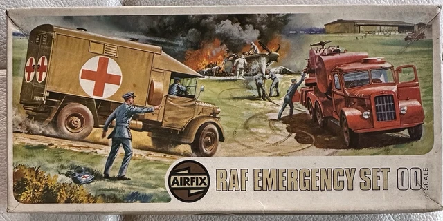 AIRFIX RAF EMERGENCY set 00 scale. 1969. Series 2. Complete £22.56 ...