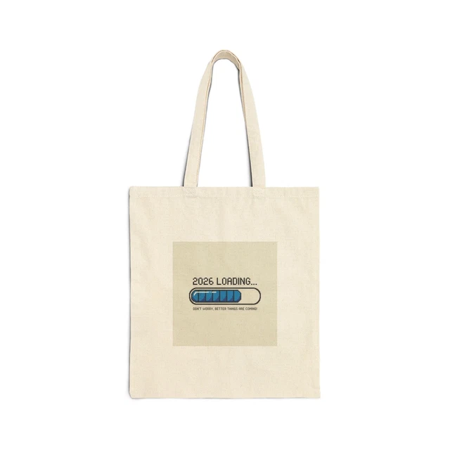 2026 LOADING PROGRESS bar Tote Bag | New Year countdown, Minimal tech ...