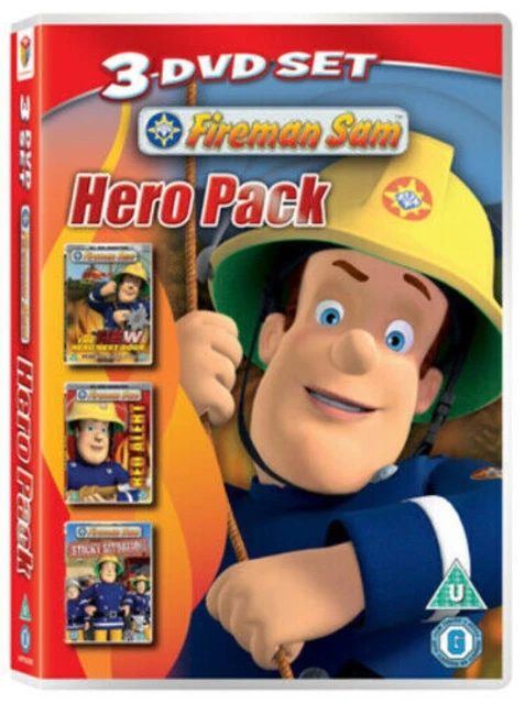 FIREMAN SAM - (The New Hero Next Door / Red Alert / Sticky Situation DVD £4.02 - PicClick UK