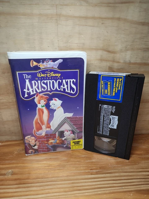 WALT DISNEY MASTERPIECE The Aristocats (VHS, 1996) Clamshell Case Vintage £0.80 - PicClick UK