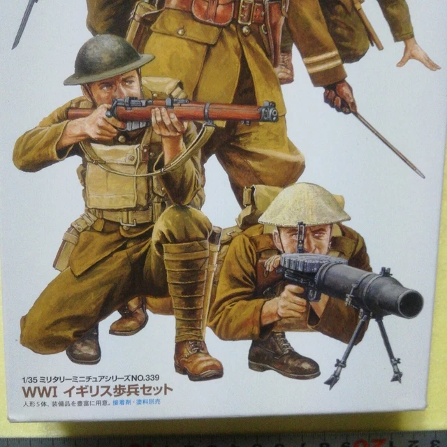 1/35 TAMIYA TAMIYA WW I British Infantry Set World War I 5 Soldaten ...