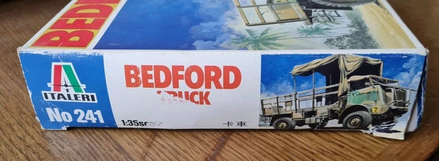ITALERI 241 1/35 WW2 British Bedford Truck Plastic Model Kit Complete £ ...