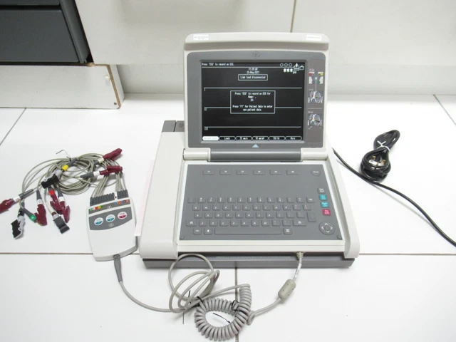 GE MAC 5500 Patient Cardiac Ecg/Ekg Electrocardiograph Cardiology ...