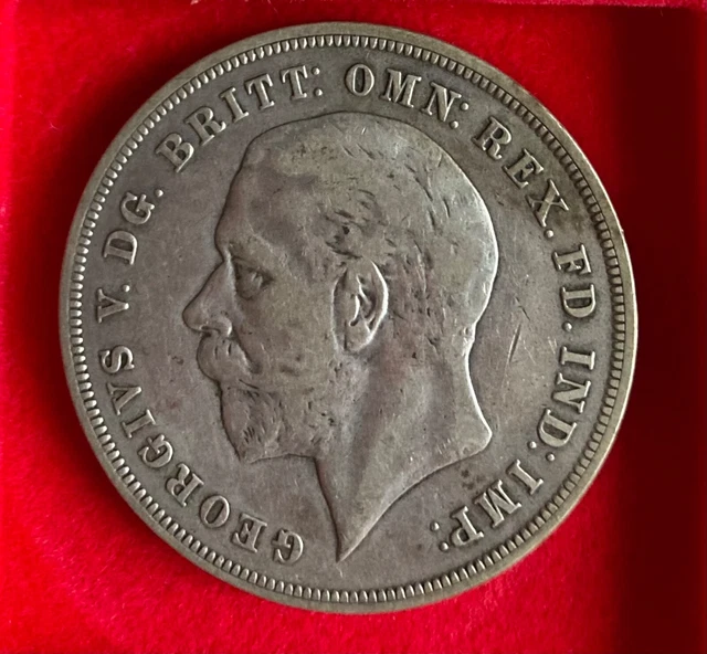 1935 KING GEORGE V Rocking Horse Silver Jubilee Crown Coin £20.00 ...