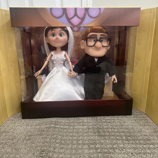 DISNEY D23 EXPO 2024 Exclusive Pixar Up Carl & Ellie Wedding Doll Set ... DISNEY D23 EXPO 2024 Exclusive Pixar Up Carl & Ellie Wedding Doll Set ...