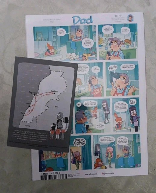 SPIROU MAGAZINE N°4434 + supplément carnet de voyage au Liban EUR 2,90 ...