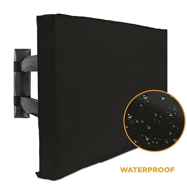 COUVERTURE TV EXTÉRIEURE 600D Protecteur D'écran Étanche Ultra-Mince R ...