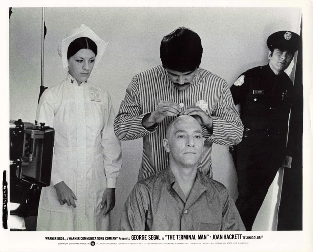 ORIGINAL VINTAGE CINEMA Still Photo Movie The Terminal Man George Segal ...