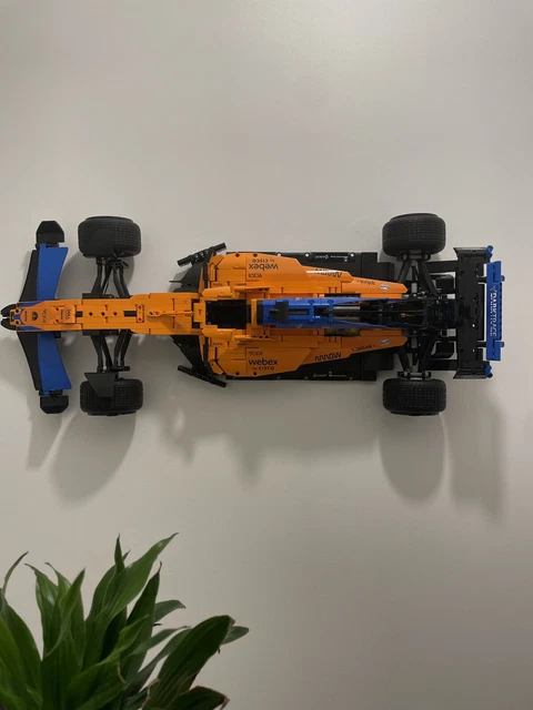 HORIZONTAL WALL MOUNT LEGO Technic McLaren F1 Formula 1 Race Car 42141 ...