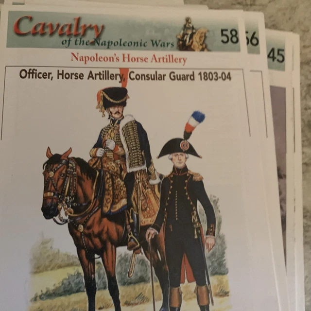 CAVALRY OF THE Napoleonic Wars Magazine DEL PRADO / OSPREY - 13 Issues ...