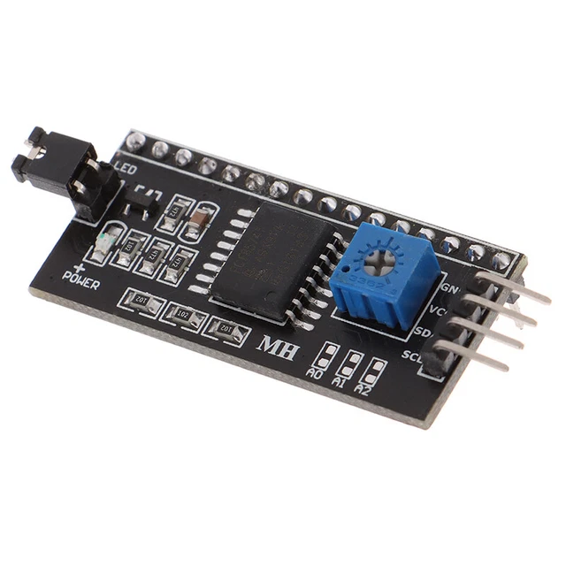 1 STÜCK ARDUINO IIC I2C TWI SPI Serial Interface Board Port 1602 2004 ...