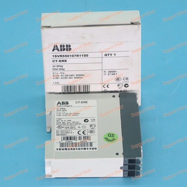 1PZ NUOVO ABB Time Relay 1SVR550107R1100 CT-ERE Consegna Rapida EUR 116 ...