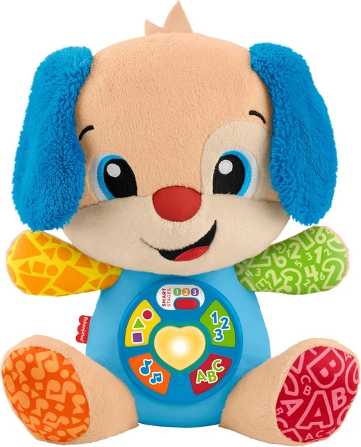 FISHER-PRICE BABY LEARNING Toy Laugh & Learn Smart Stages Puppy Musical ...