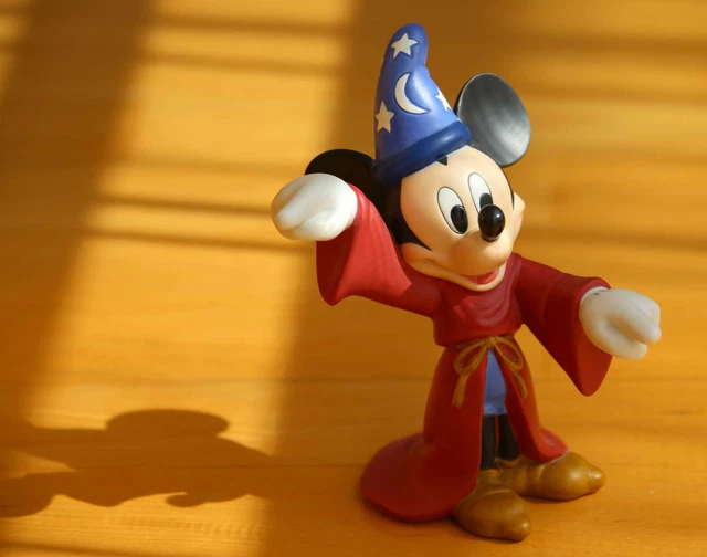 MICKY MAUS ALS Zauberlehrling, Disney Fantasia Sorcerer Mickey Mouse ...