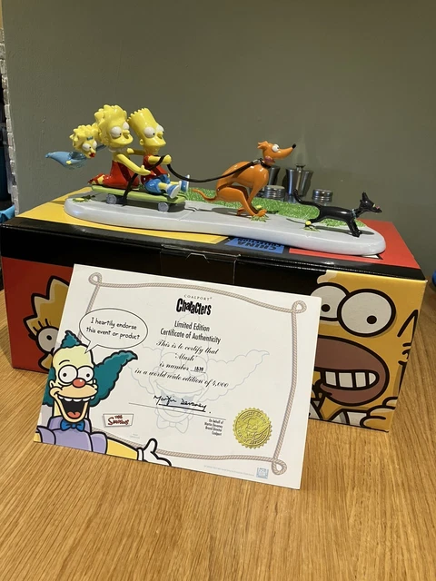 COALPORT CHARACTERS THE Simpsons Figurine 'Mush' Limited Edition Boxed ...