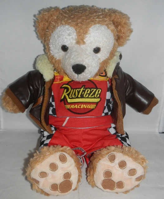 WALT DISNEY CARS Movie Racing Rust-eze Outfit Bomber Jacket 13" Duffy ...