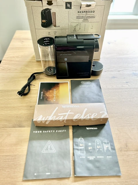 DELONGHI EN85B NESPRESSO Essenza Mini Espresso Coffee Machine Maker ...