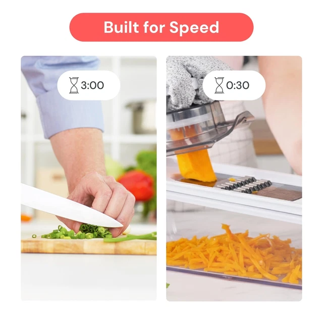 FULLSTAR KITCHEN MANDOLINE Vegetable Slicer Mandoline Food Slicer ...