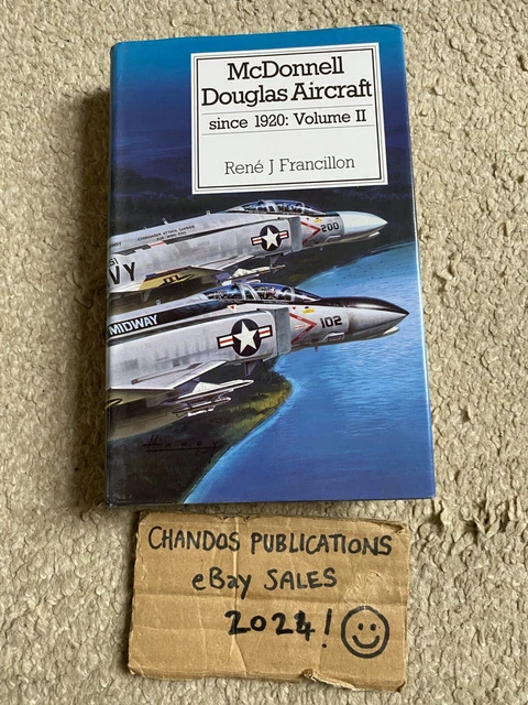 AVION MCDONNELL DOUGLAS depuis 1920 vol.2 (2e édition) - René Francillon - Putnam EUR 18,58 ...