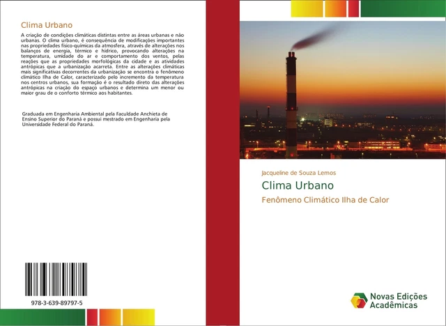 CLIMA URBANO FENÔMENO Climático Ilha de Calor Jacqueline de Souza Lemos Buch EUR 33,29 - PicClick DE