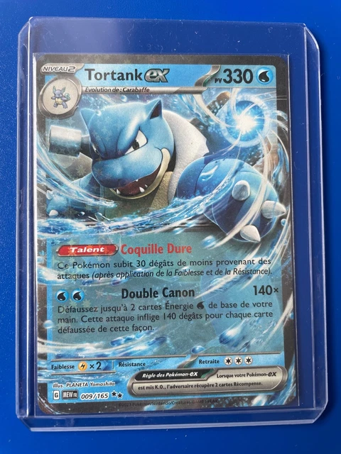 CARTE POKÉMON TORTANK Ex 009/165 Ecarlate et Violet 151 FR Neuve EUR 5 ...