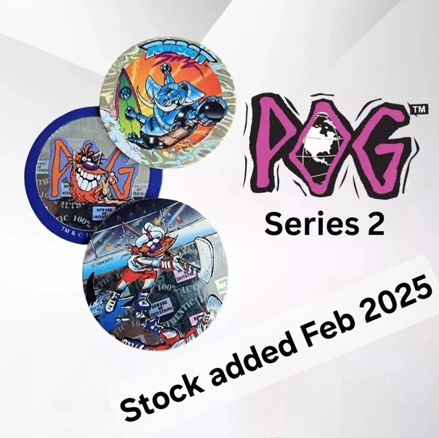 WADDINGTONS WORLD POG Federation (WPF) Pogs: Series 2 - Various No.1 ...