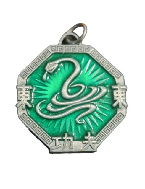 VINTAGE JACKIE CHAN Adventures Talismans / Medallions - Snake £5.99 ...