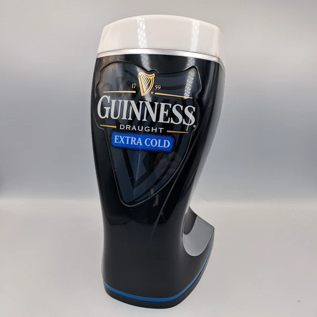 GUINNESS DRAUGHT EXTRA Cold Mounting Covers Beer Pump Pub Bar Retro Man ...