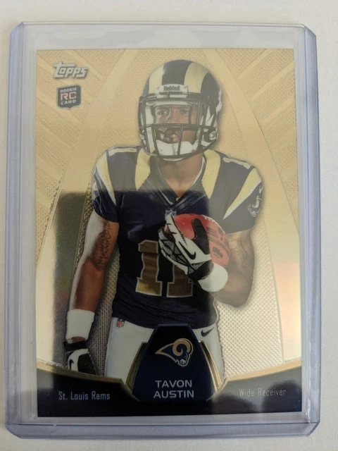 2013 TOPPS ROOKIE Refractors TAVON AUSTIN RC #MBCTA ST. LOUIS RAMS EUR ...
