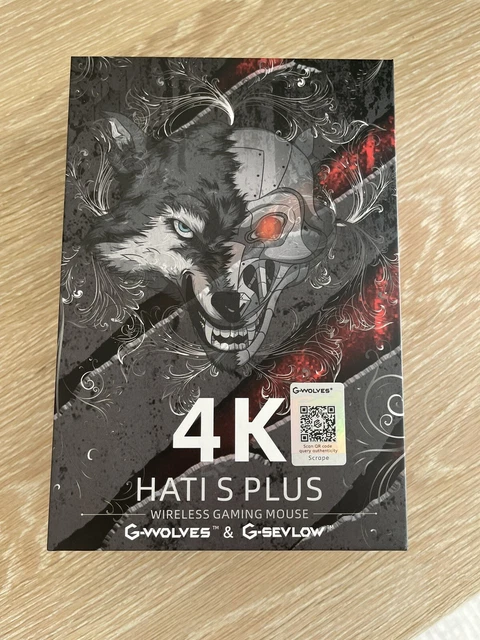 G-WOLVES HATI HT-S Plus Wireless Gaming Mouse, Jade DOT Skates, Omron ...