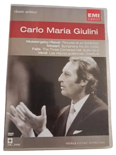 CARLO MARIA GIULINI DVD Klassische Aufführung EMI Classics EUR 2,15 ...