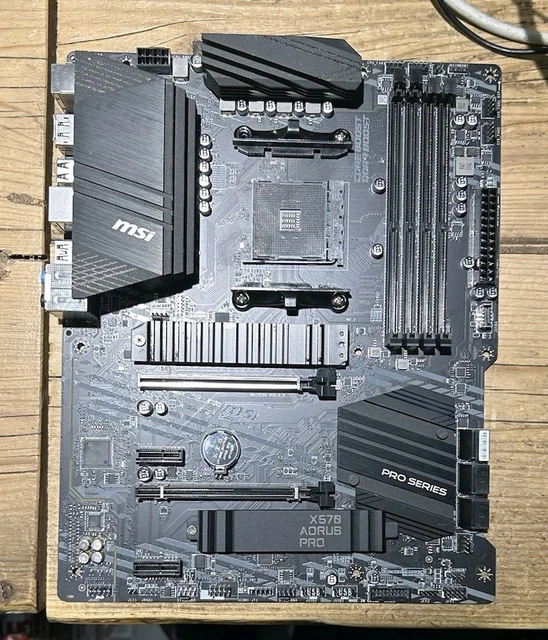 MSI X570-A PRO Socket AM4, AMD Motherboard For Parts £36.70 - PicClick UK
