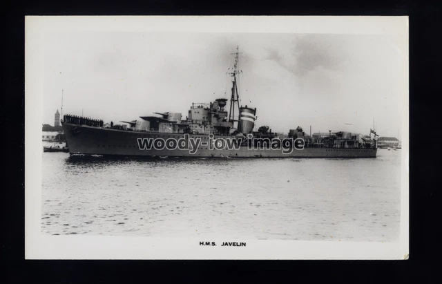 NA9682 - ROYAL Navy Warship - HMS Javelin F61 - photograph £2.20 ...