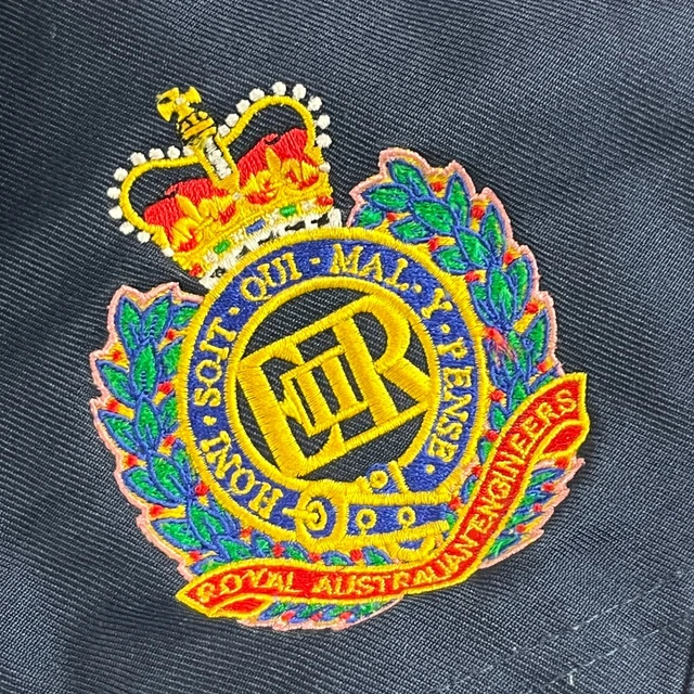 ROYAL AUSTRALIAN ARMY Engineers Rugby Union Team BLK Blue Footy Shorts ...