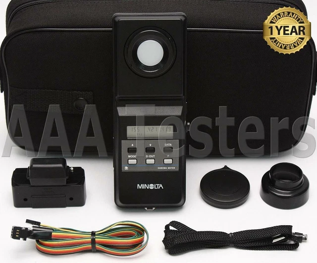 KONICA MINOLTA CL-100 Chroma Meter Tristimulus Color Analyzer CL100 £ ...