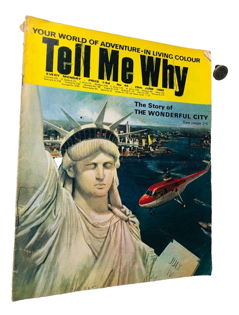 MAGAZINE TELL ME Why June 1969 Vintage Mag ra £4.79 - PicClick UK
