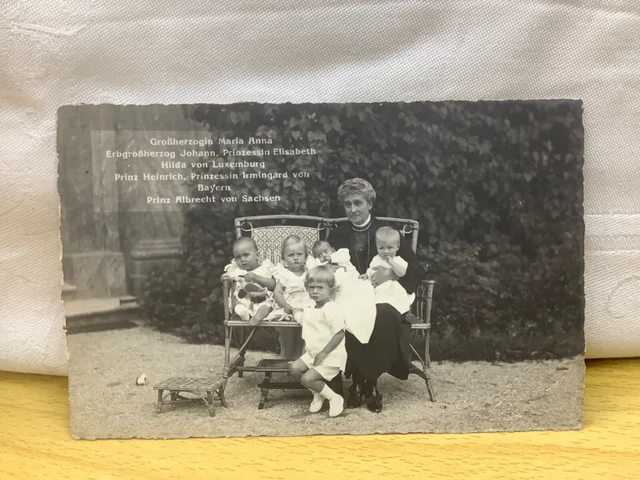 GROBERZOGIN MARIA ANNA,ERBGROBHERZOG Johann,Prinzessin Elisabeth,Hilda ...