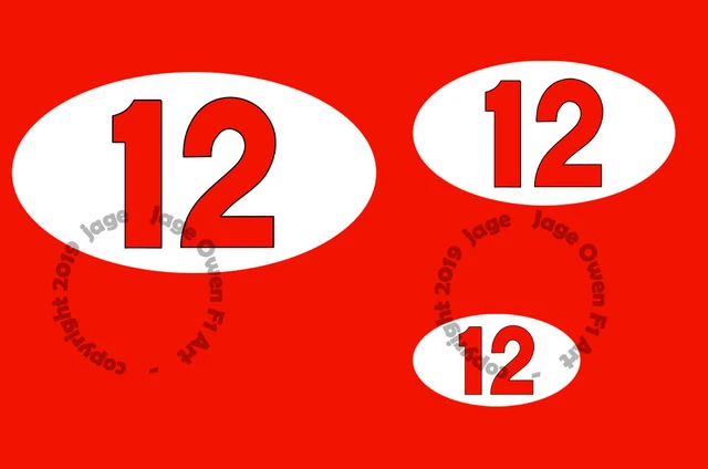 X2 AYRTON SENNA McLaren MP4/4 #12 Stickers Vinyl - Scuderia GP £5.00 ...