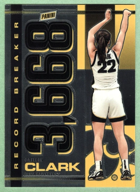 2024 PANINI CAITLIN Clark Collection Record Breaker Rookie Hawkeyes ...