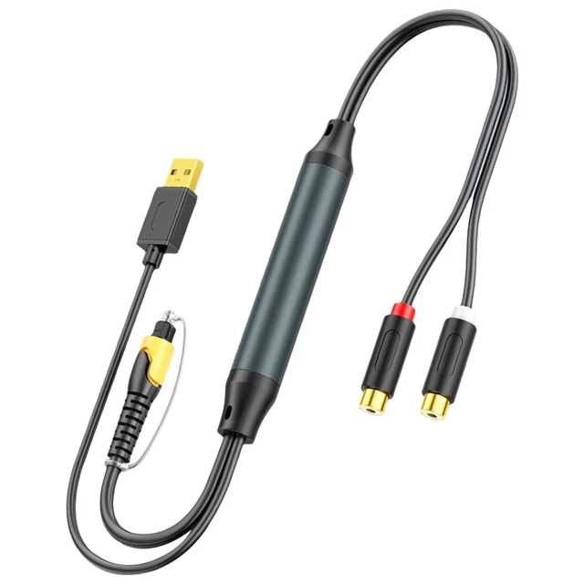 DIGITAL OPTICAL TO Audio Conversion Cable Projector Optical Digital9262 ...
