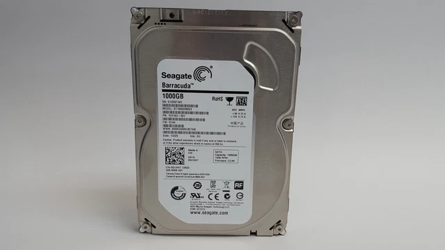 SEAGATE BARRACUDA ST1000DM003 1TB SATA III 3.5 IN Disco Duro de Ordenador EUR 37,25 - PicClick FR